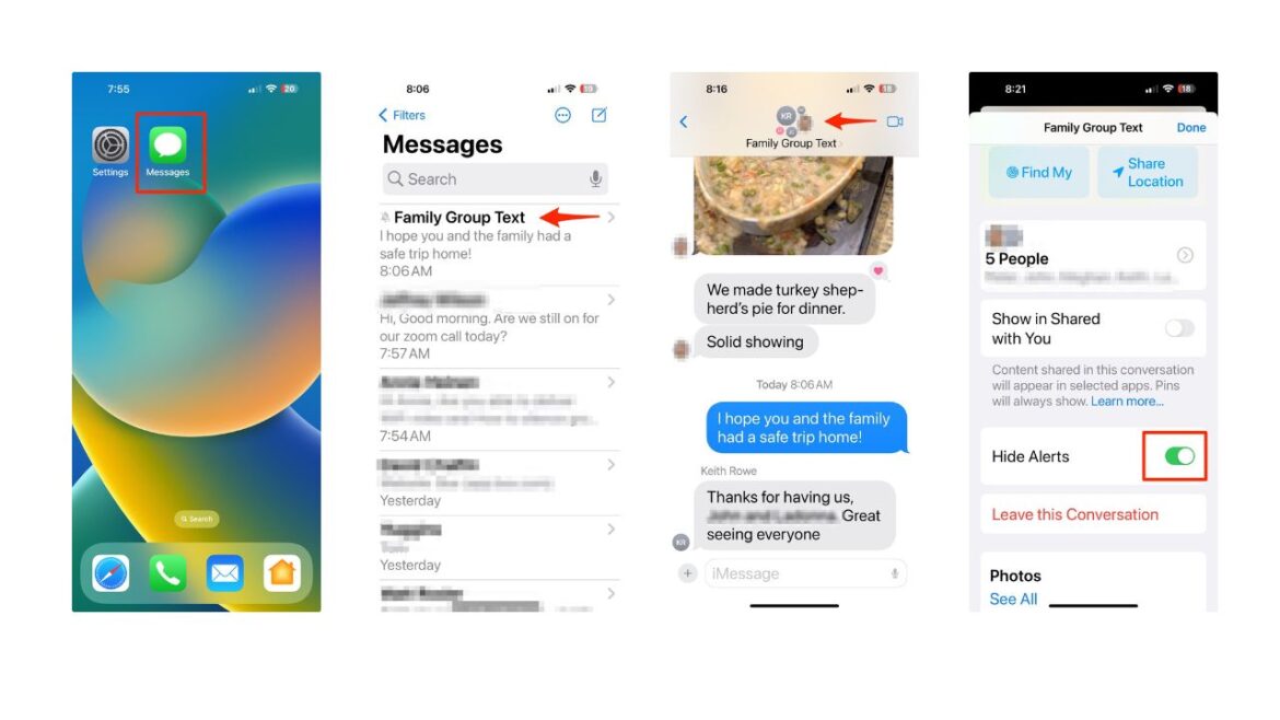 How to silence group chats and emails without missing important ...