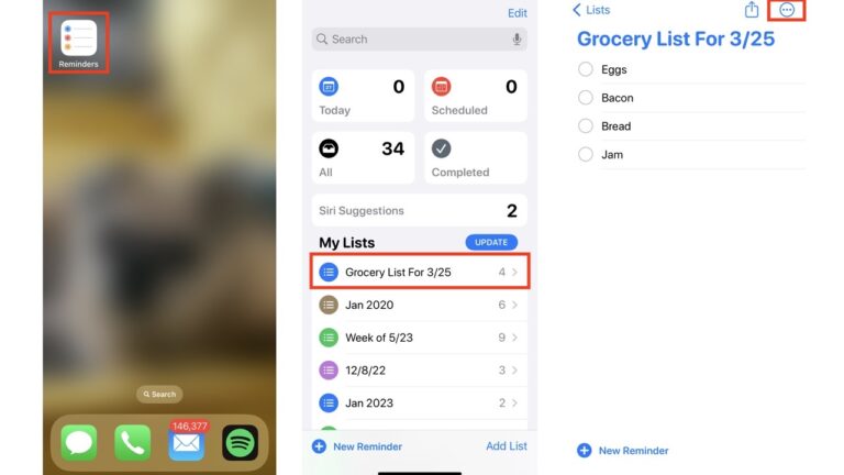 How to print your Reminders app lists on your iPhone to take wherever ...