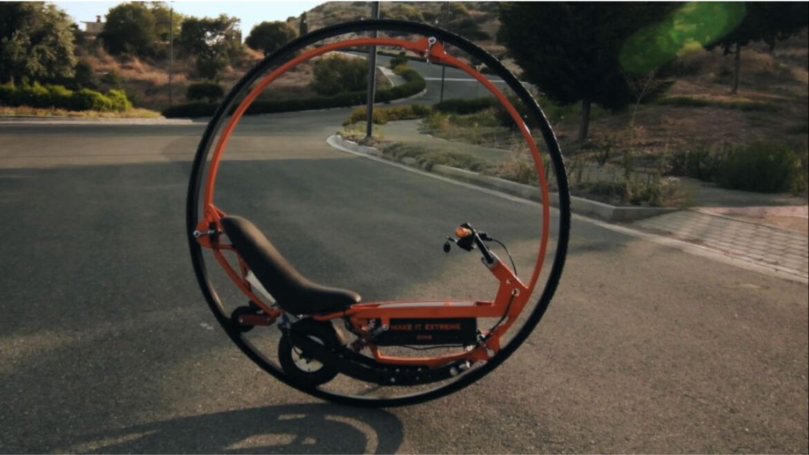 Who came up with this crazy but cool electric monowheel? - CyberGuy