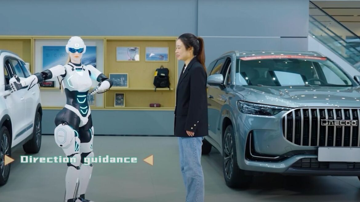 AI humanoid robot is changing the way you buy cars at dealerships ...