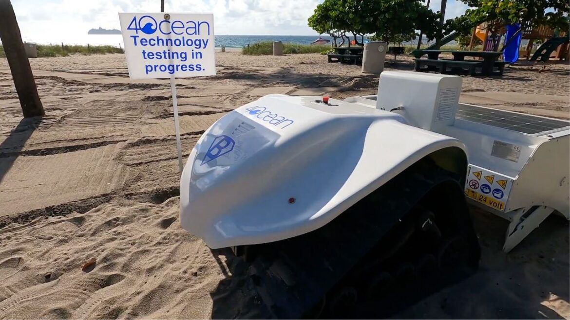 Robot cleans 32,000 square feet of beach per hour - CyberGuy