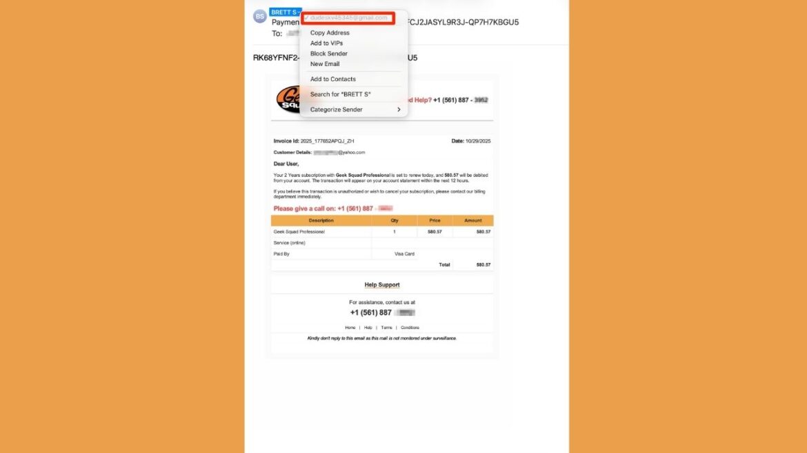 Geek Squad scam email: How to spot and stop it - CyberGuy
