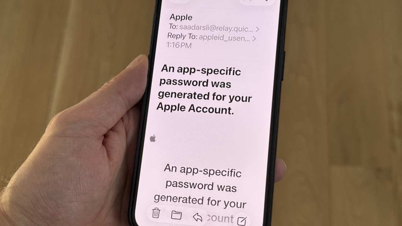 Apple app password scam email warning - CyberGuy